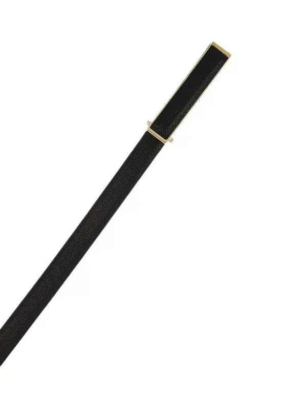 TOM FORD Leather Rectangle-buckle Belt