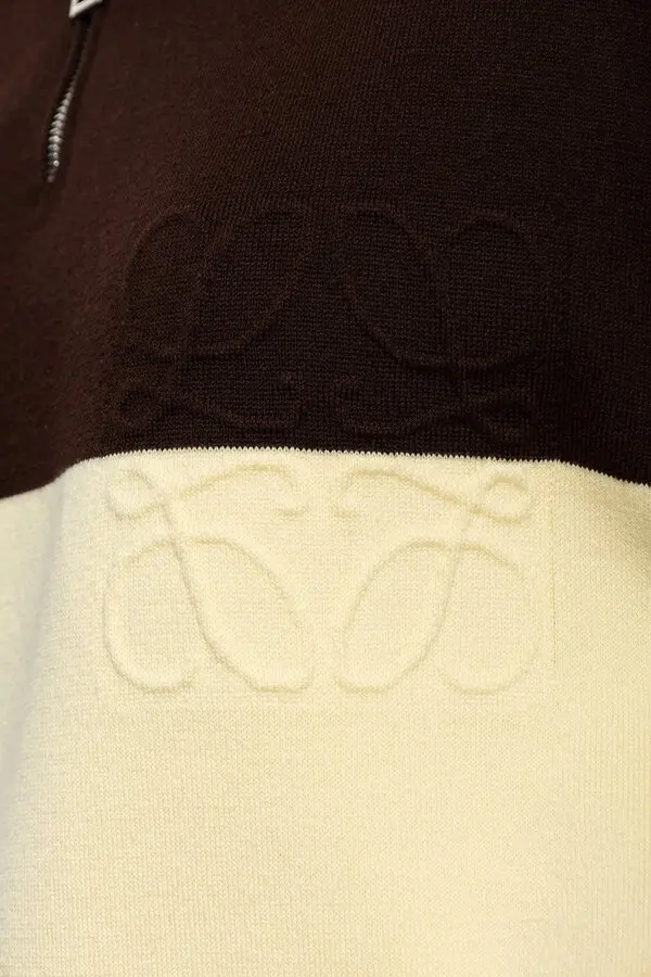 Loewe Oversize Cotton Polo Sweater