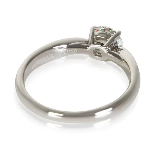 Tiffany & Co. 0.7 Ct Round Brilliant Diamond Harmony Solitaire Engagement Ring