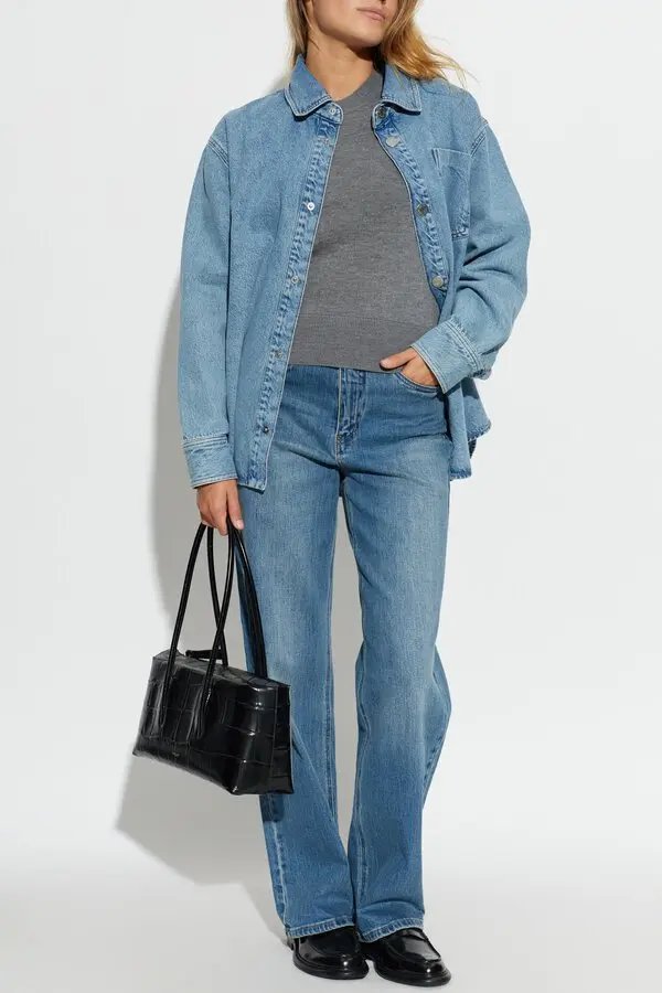 AMI Paris Wool Crew Neck Sweater