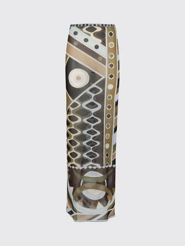 Emilio Pucci Printed Pencil Skirt