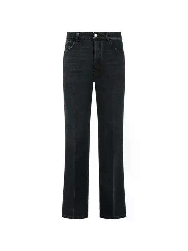 Marni Logo-patch Wide-leg Jeans