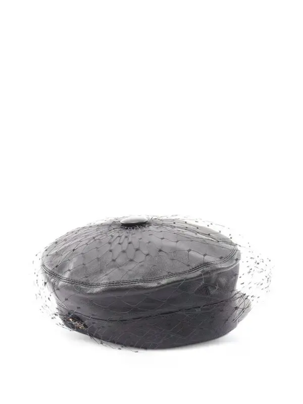 Dior 2010s Revolution Veiled Casquette Cap