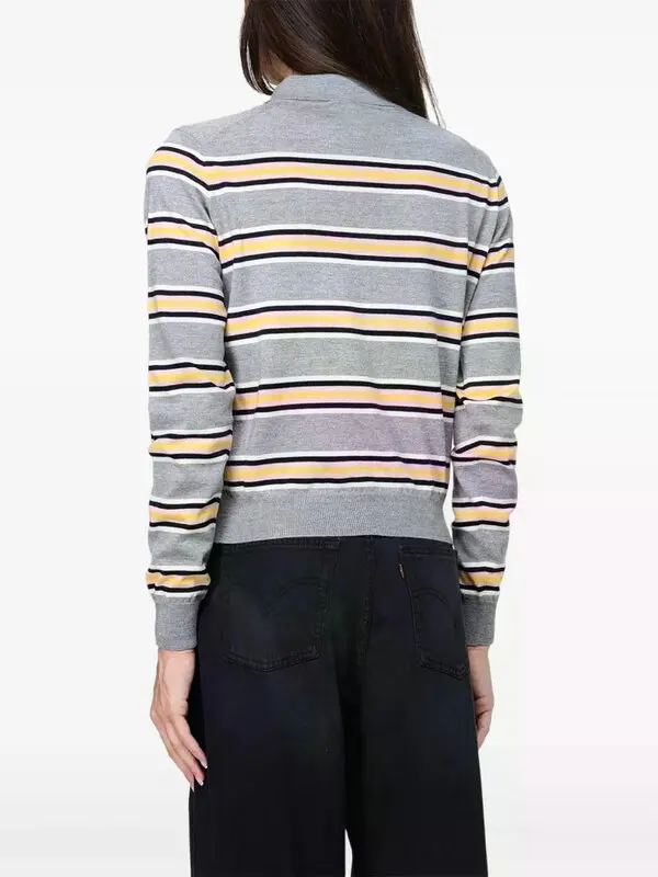 Fiorucci Striped Polo Sweater