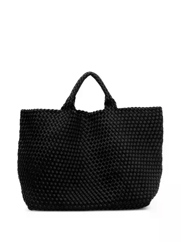 EN AVANT Firenze Woven Tote Bag - Black