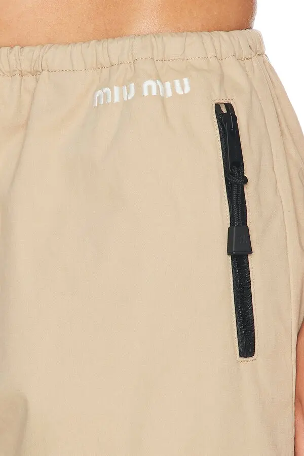 Miu Miu Gabardine Old Pant