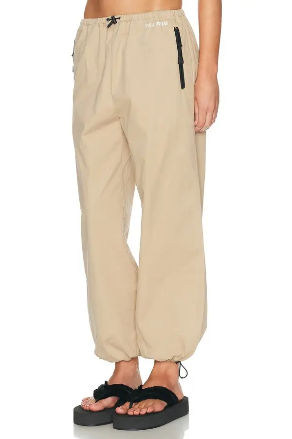 Miu Miu Gabardine Old Pant