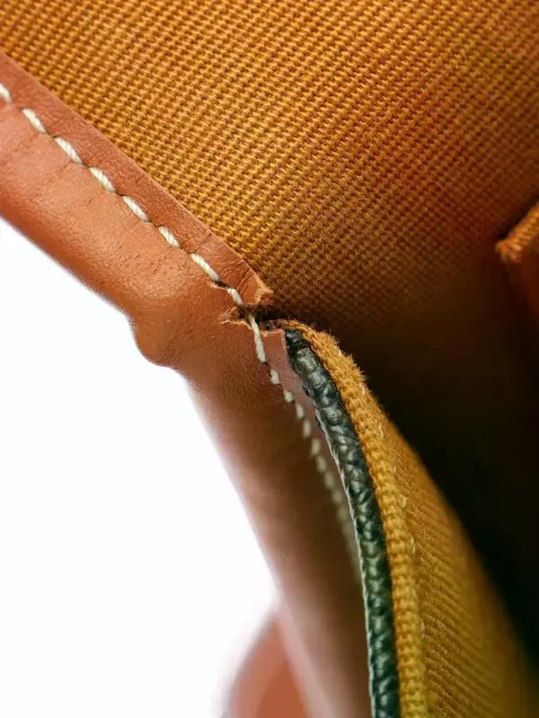 Celine 2010s Medium Folco Triomphe Canvas Shoulder Bag