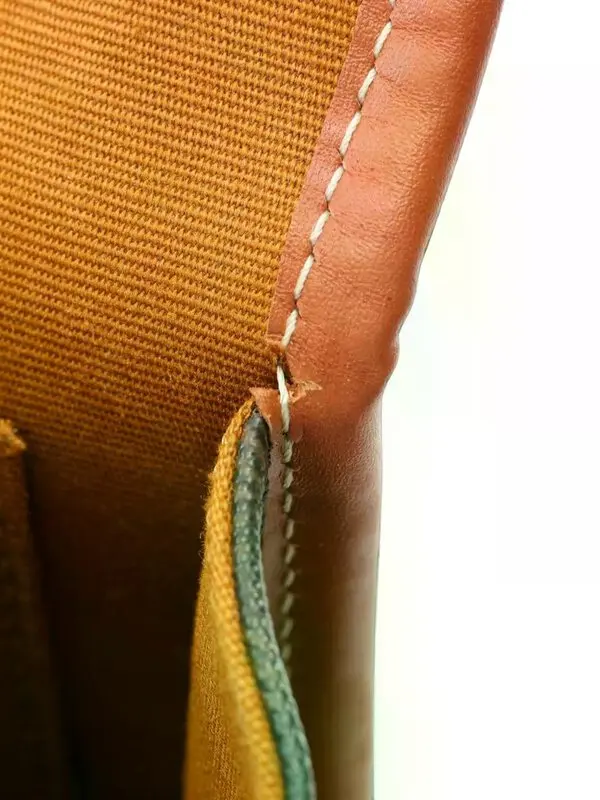 Celine 2010s Medium Folco Triomphe Canvas Shoulder Bag