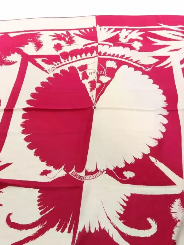Hermès 2020s Brazil Tattoo Scarf