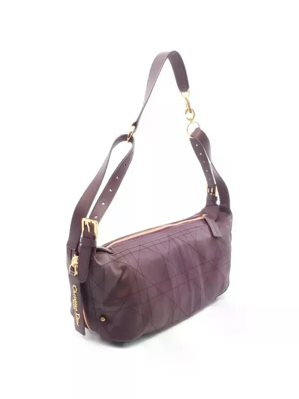 Dior 2010s D-journey Cannage Shoulder Bag