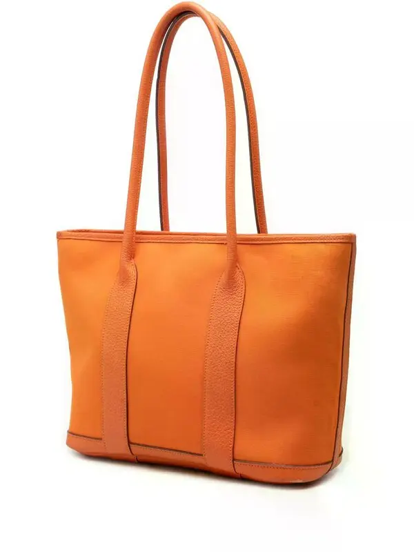 Hermès 2009 Toile And Negonda Garden Party 30 Tote Bag