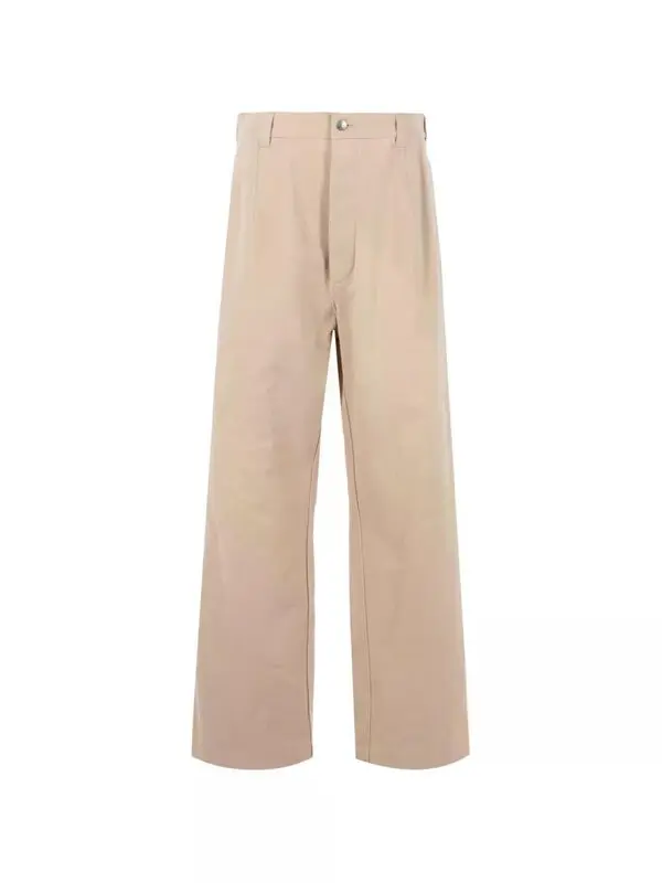 Loro Piana Straight-leg Pleated Trousers - Neutrals