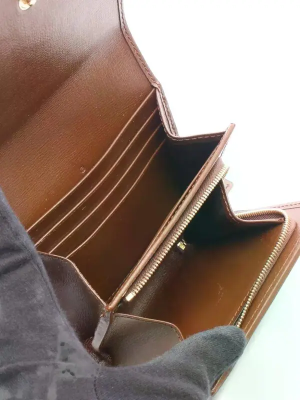 Gucci 2010s Horsebit Gg Supreme Wallet