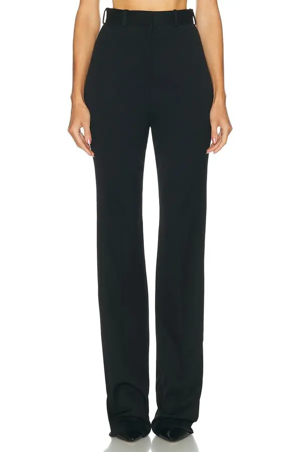 Balenciaga High Waist Pant - Black