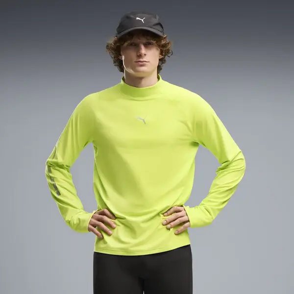 PUMA Brightstride Cloudspun Ultra Soft Long Sleeve Running T-shirt