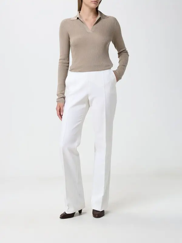 Max Mara High-waisted Skinny Trousers In Pure Virgin Wool