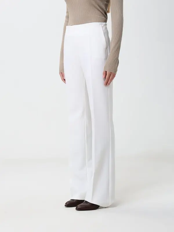 Max Mara High-waisted Skinny Trousers In Pure Virgin Wool