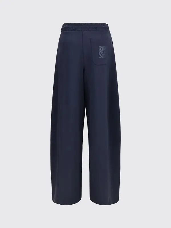 Max Mara Olmo Wide-leg High-waisted Technical Fabric Jogging Trousers