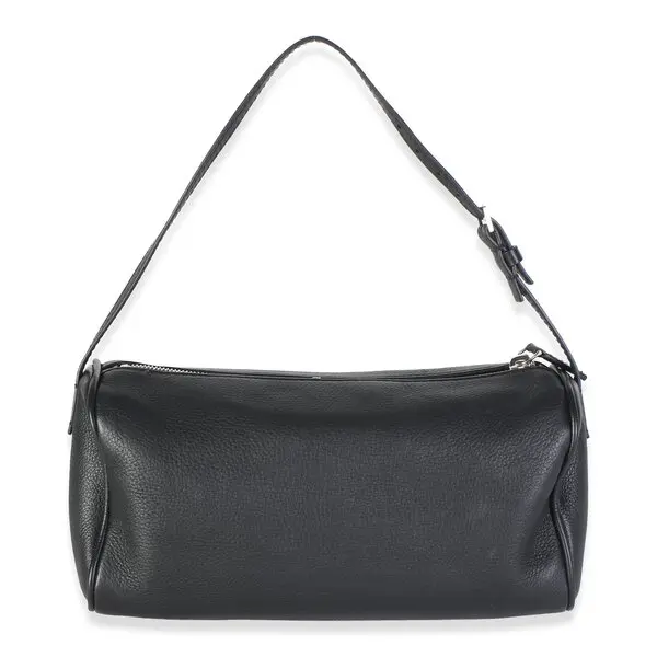 THE ROW Grained Calfskin 90s Bag - Black