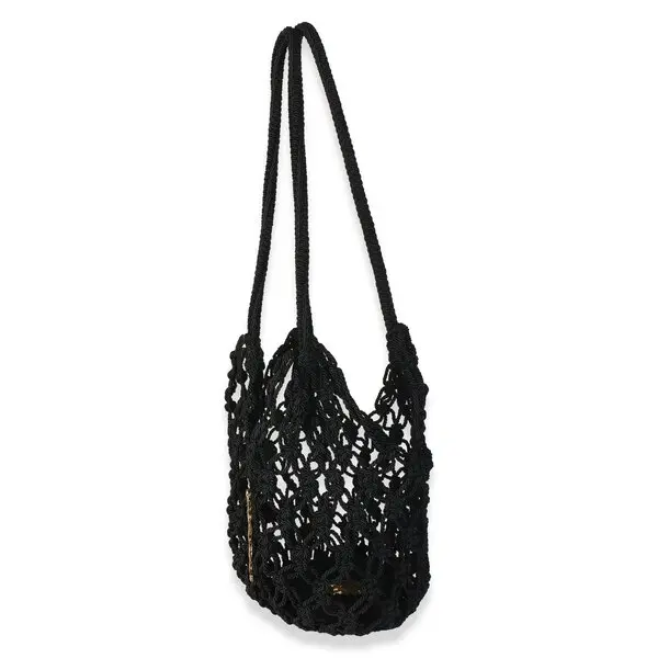 Saint Laurent Crochet Shopping Bag