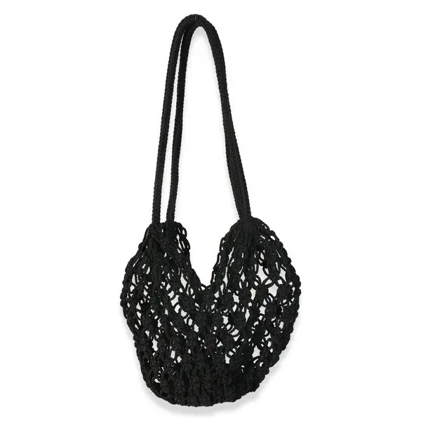 Saint Laurent Crochet Shopping Bag