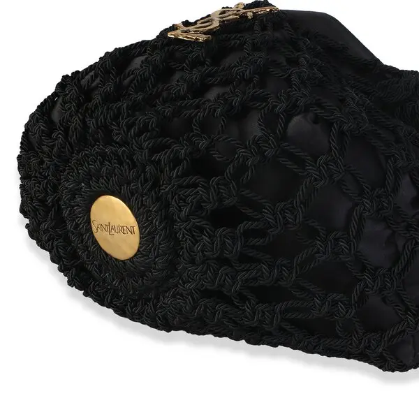 Saint Laurent Crochet Shopping Bag