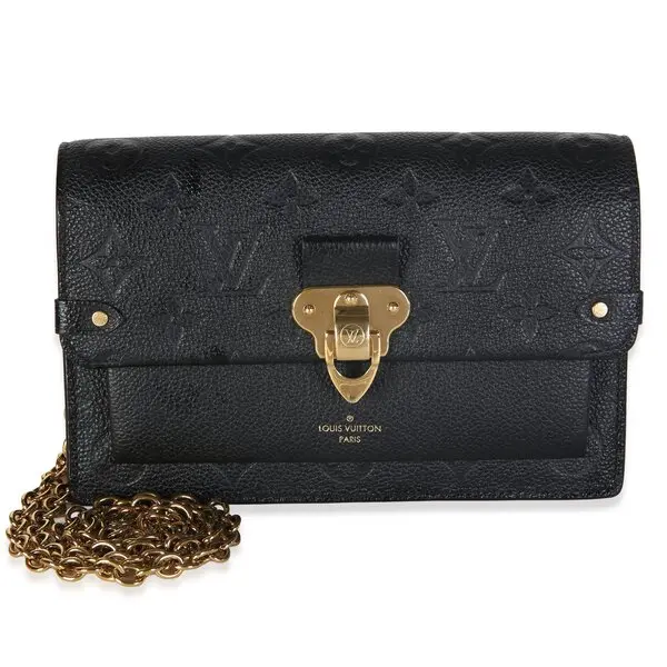 LOUIS VUITTON Monogram Empreinte Vavin Chain Wallet