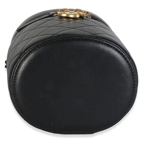 Chanel Quilted Lambskin Side Note Vanity Case