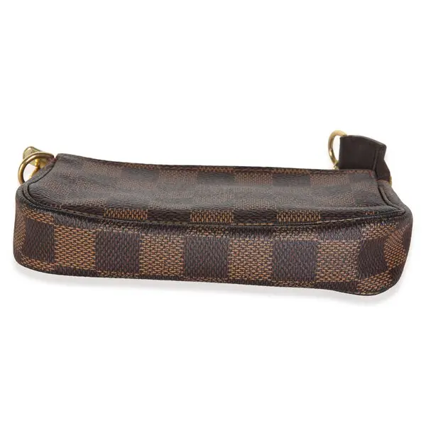 LOUIS VUITTON Damier Ebene Canvas Pochette Accessoires - Brown