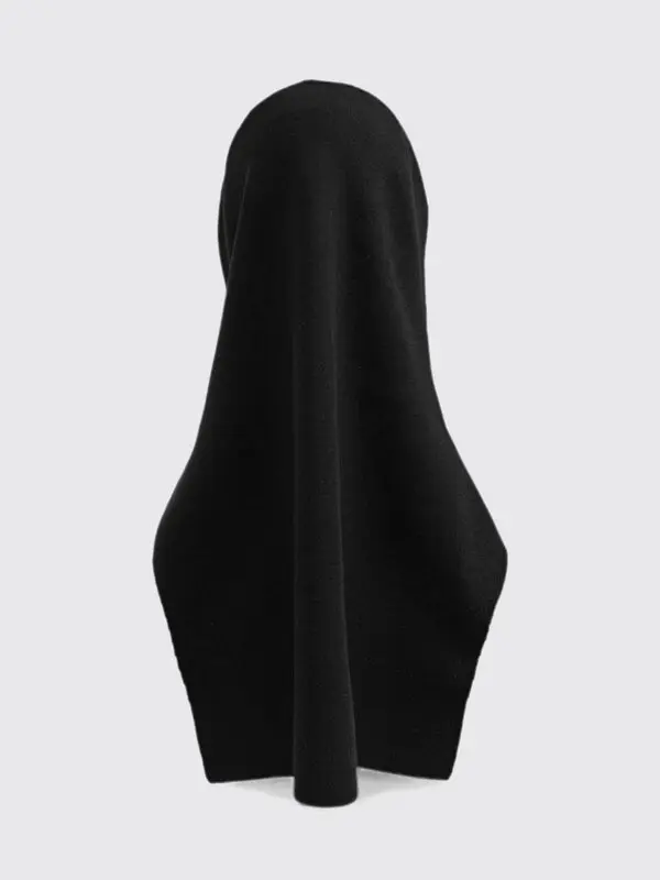 Balenciaga Enveloping Design Scarf In A Wool And Polyamide Blend