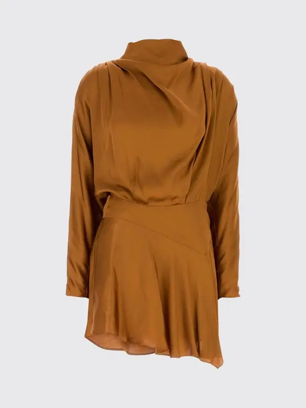 Isabel Marant Étoile Neline High-neck Asymmetrical Mini Dress
