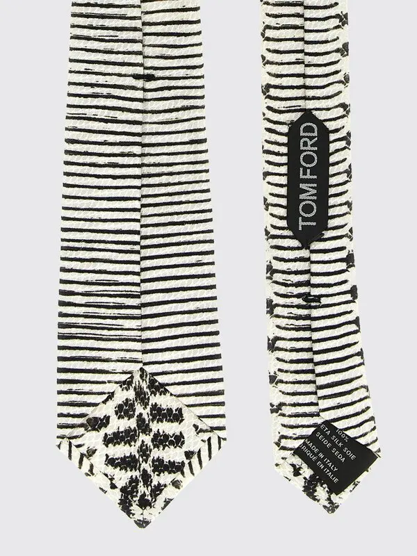 TOM FORD Tie - White
