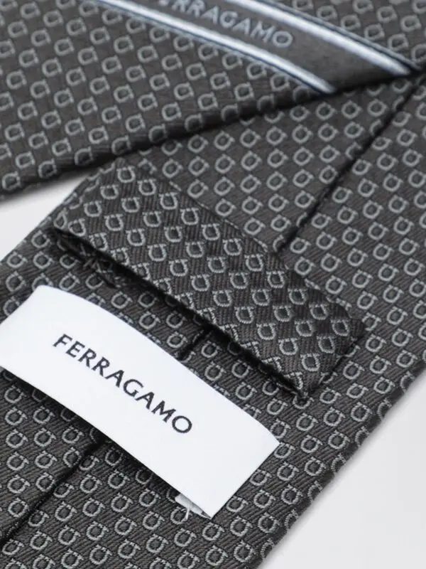 FERRAGAMO Tie - Grey