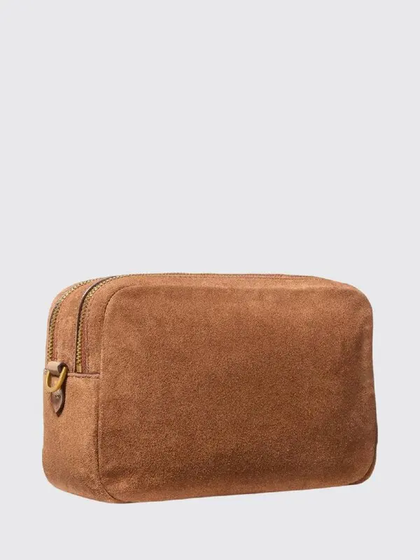 Michael Kors Bryant Woven Suede Mini Camera Bag - Beige