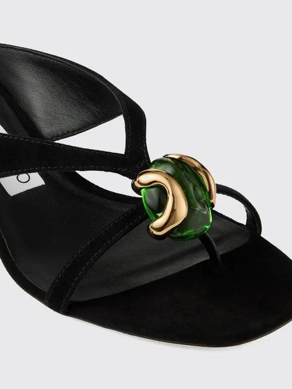 JIMMY CHOO Heeled Sandal - Black
