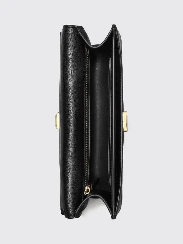 Tory Burch Fleming Crossbody Bag In Leather With Sliding Chain And Logo