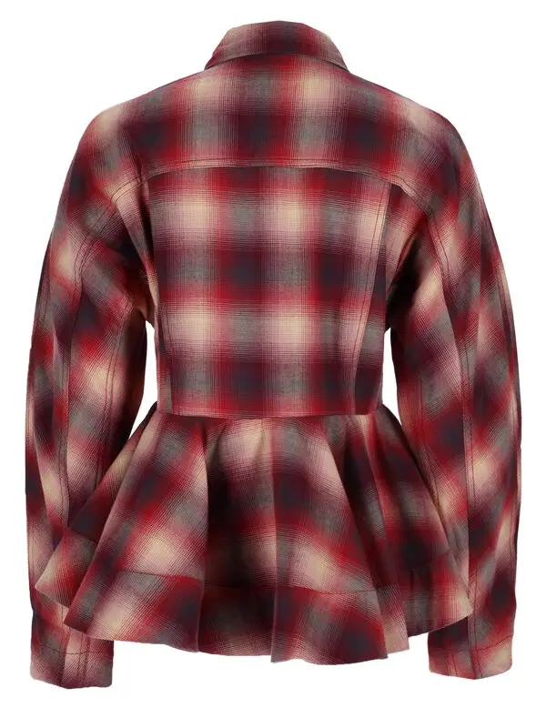 GANNI Camicia In Flanella Di Cotone