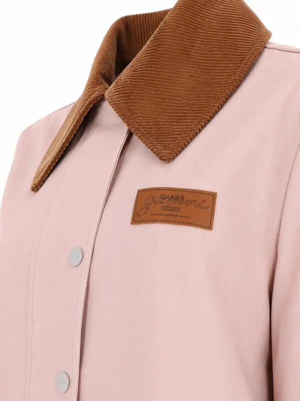 GANNI Giacca In Twill