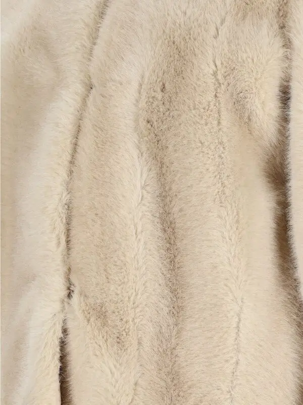 Max Mara Giacca "palchi" In Ecopelliccia
