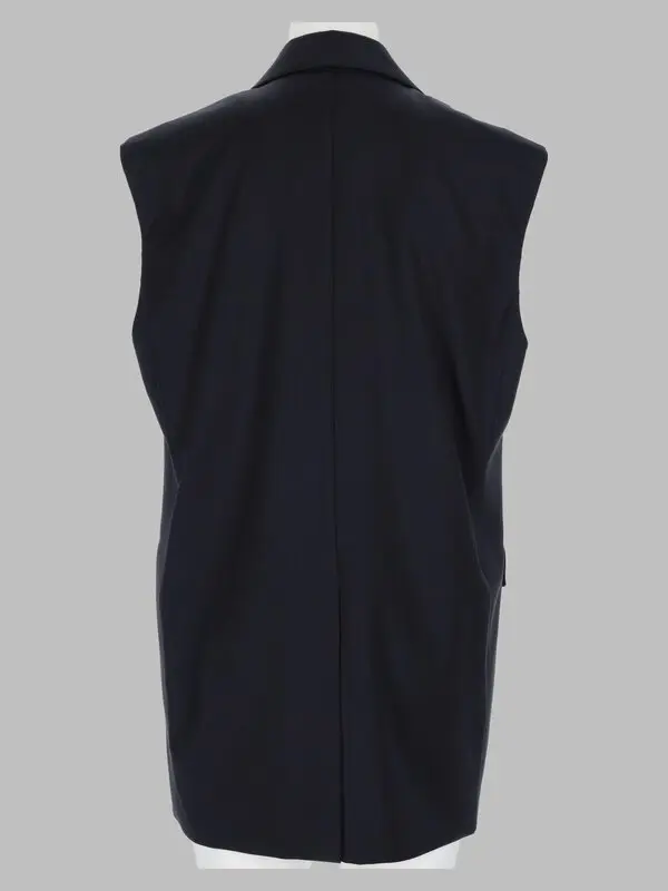 Max Mara Giacca Smanicata In Lana