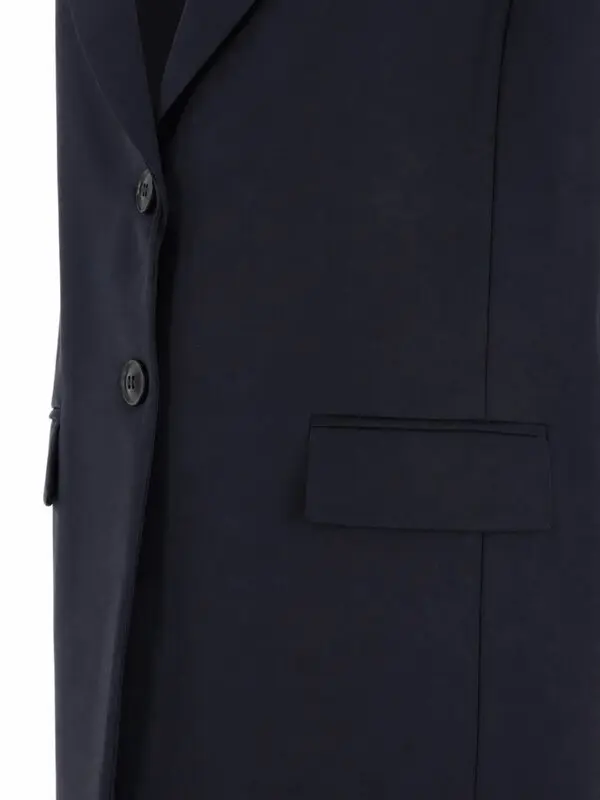 Max Mara Giacca Smanicata In Lana