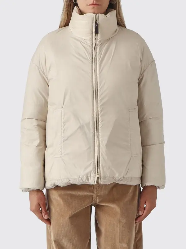 Max Mara Divina Reversible Cropped Cashmere Down Jacket With High Neck