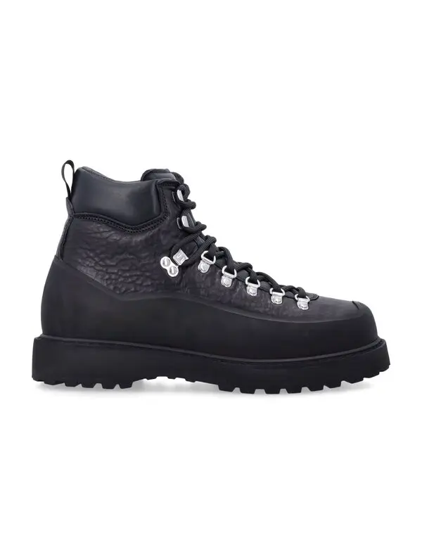 Diemme Leather Hiking Boot - Nero