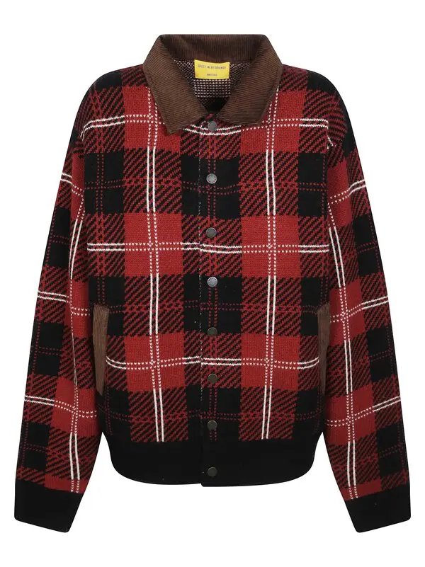 Guest In Residence Tartan Wool-cashmere Bomber Jacket
