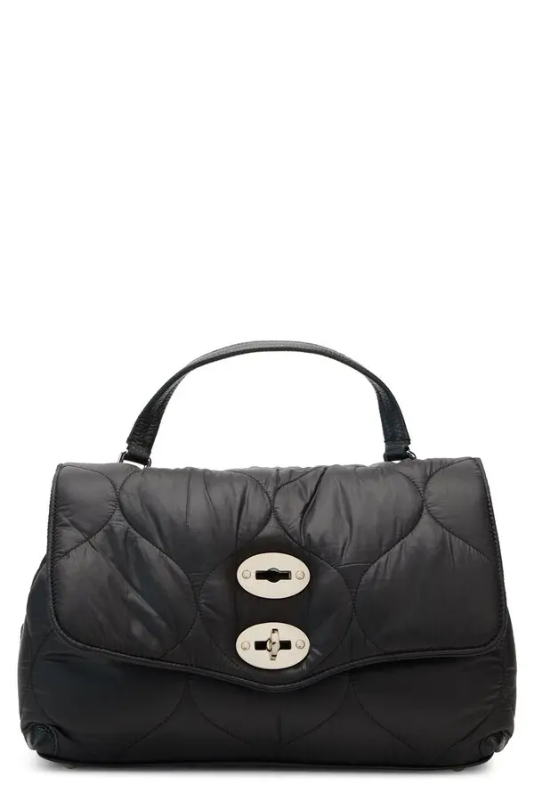 ZANELLATO Postman Mini Handbag With Quilted Finish