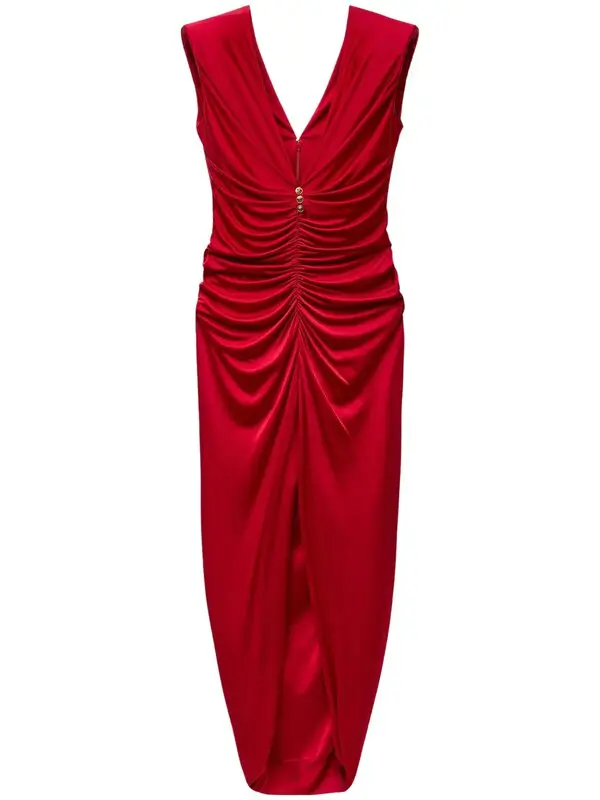 Versace Elegant Viscose Mini Dress With Soft Lining