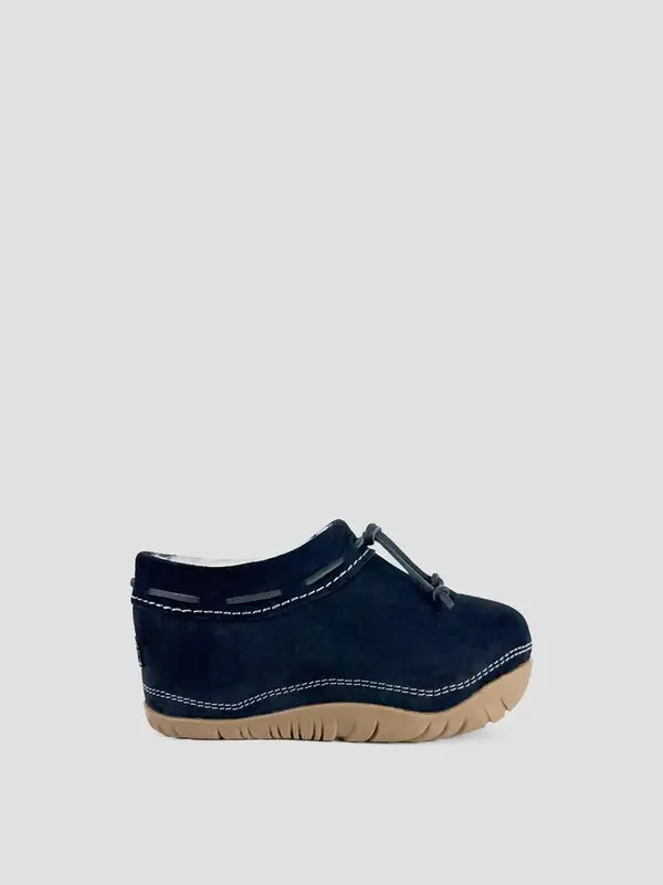 UGG Leather Buckled Clog - Black