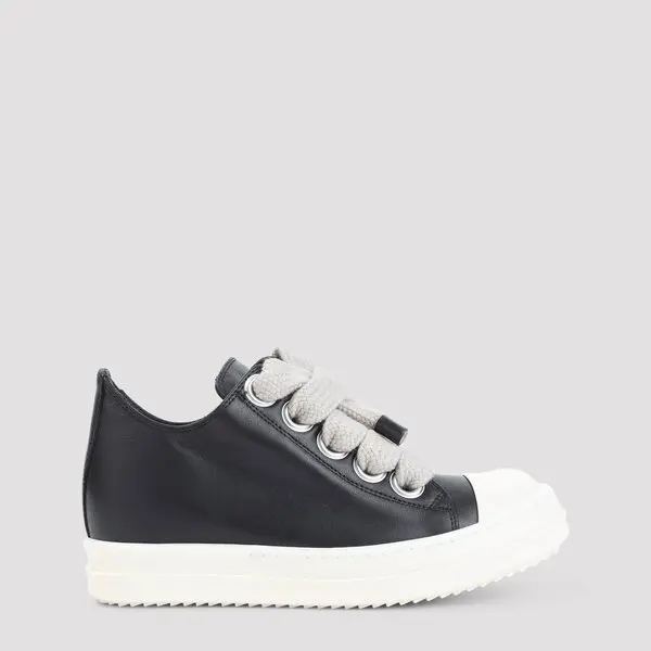 Rick Owens Jumbolace Low Sneakers - Black