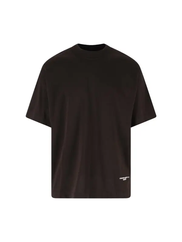 Carhartt Work In Progress Organic Cotton Workwear T-shirt - Brown